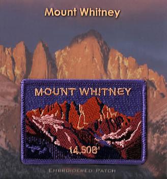 Mt. Whitney Elevation Patch – Peak Productions